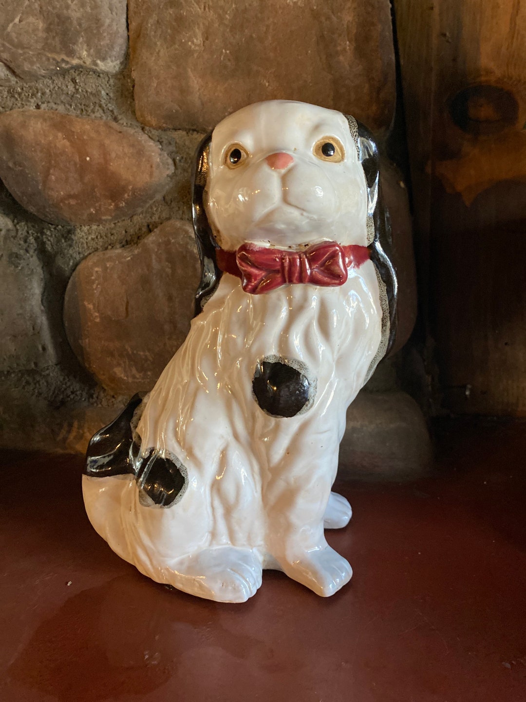 Vintage Staffordshire Style English Spaniel (comfort Dog) - Etsy