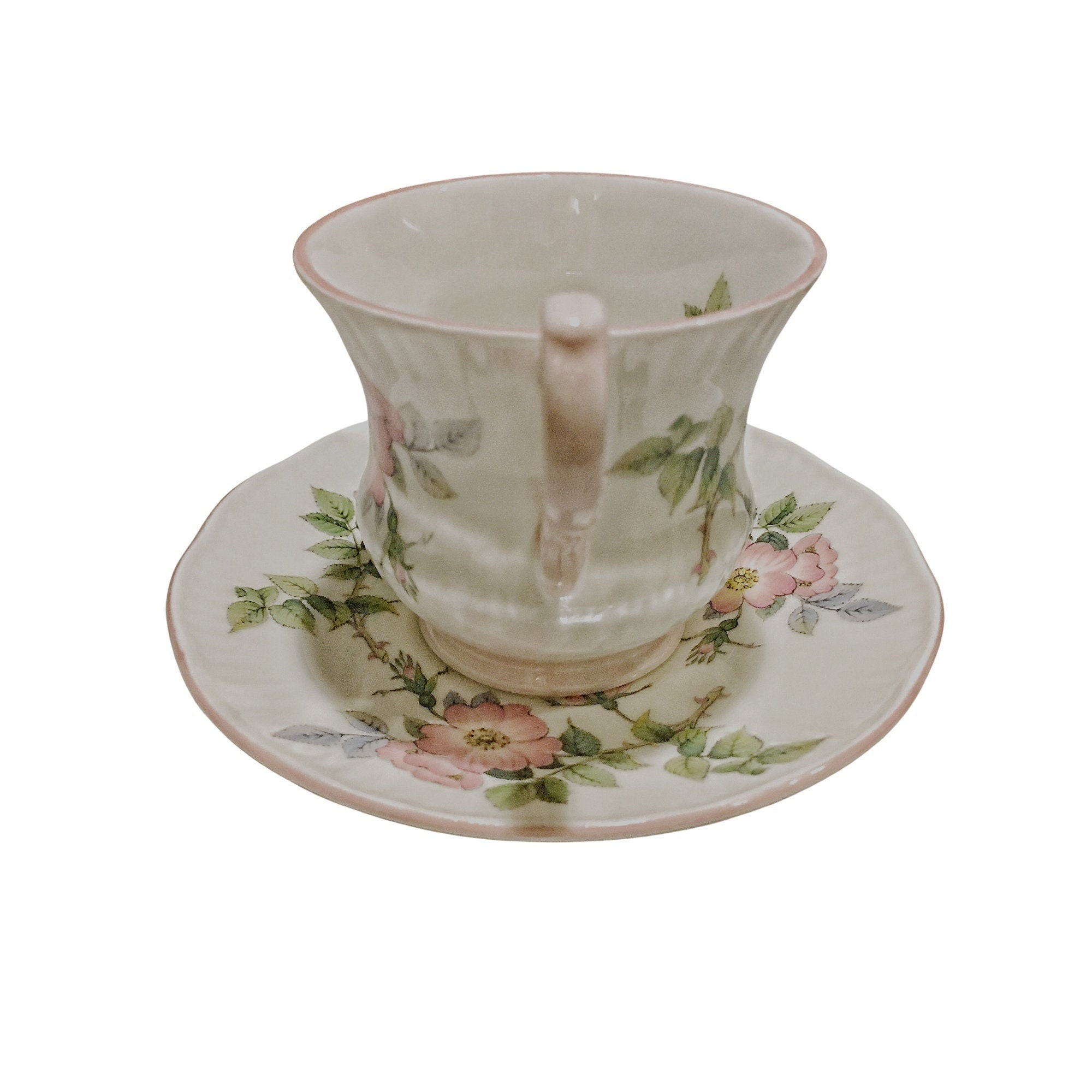 Fabulous Flared & Fluted Queen's Rosina China Tea Trio - Etsy Polska