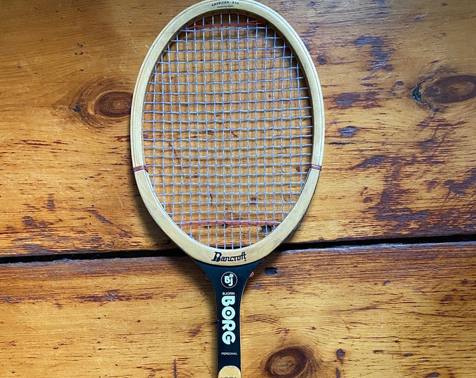 Rare Vintage Bancroft Bjorn Borg Personal Tennis Racquet - Vintage ...