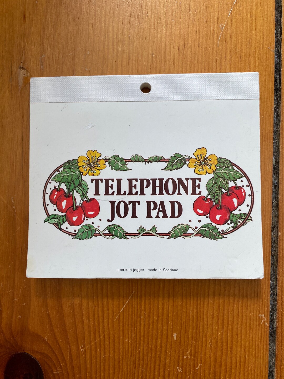 Vintage telephone Jot Pad Notepad New - Etsy