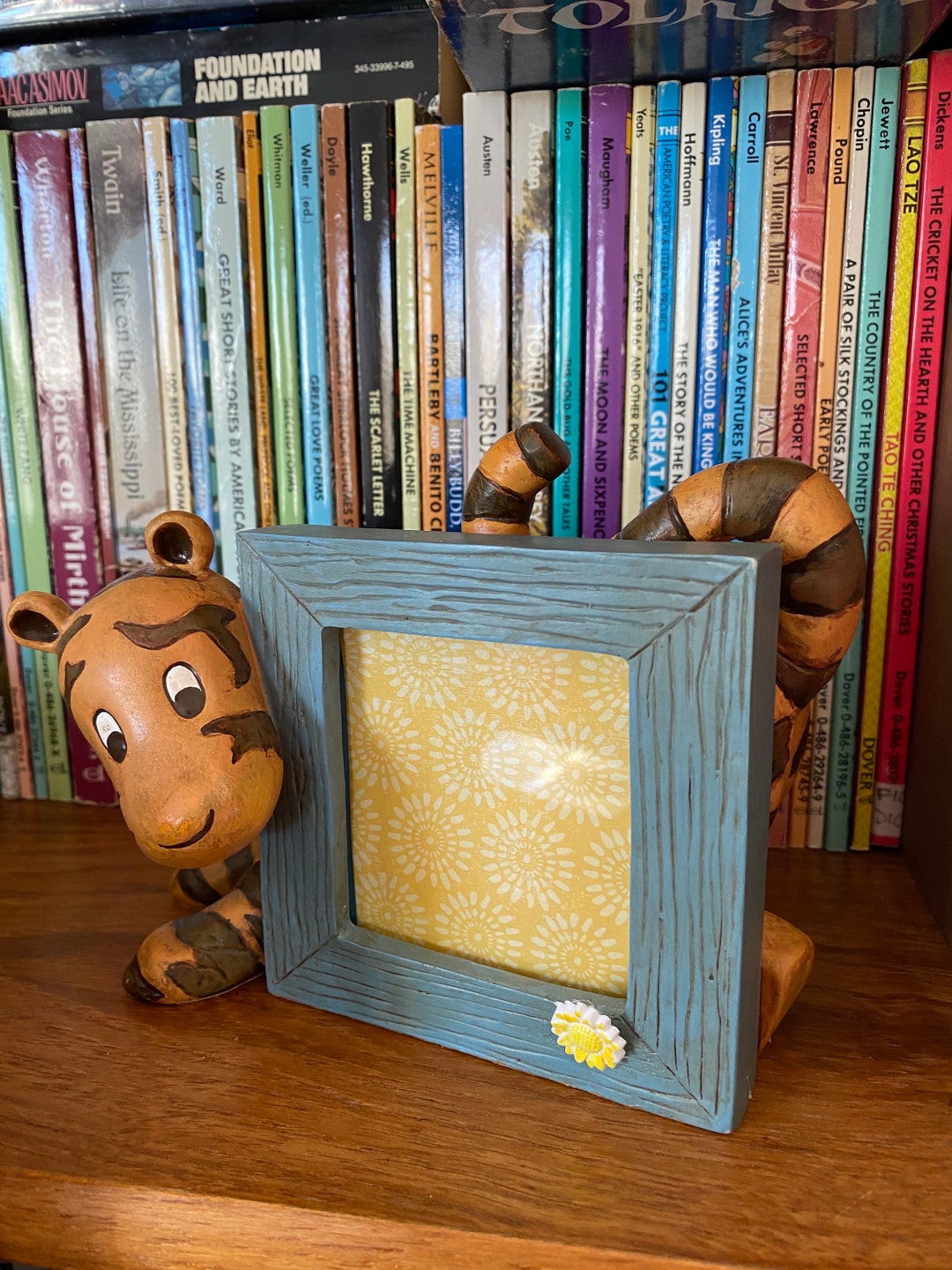 Vintage Classic Tigger Picture Frame - Vintage Nursery Decor - Gifts ...