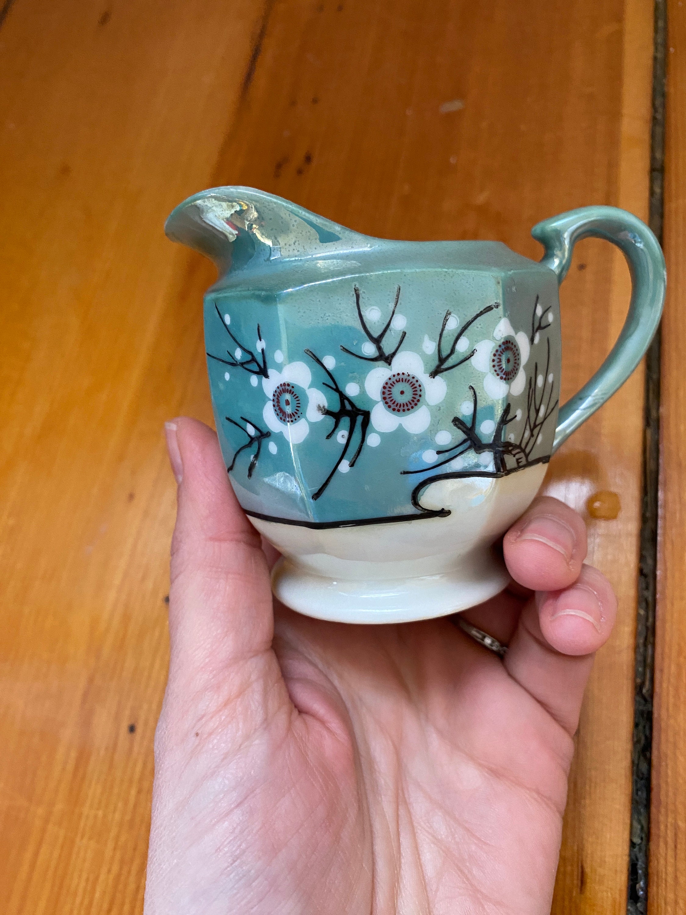 Vintage Lustreware Pitcher Made in Japan Vintage Porcelain - Etsy