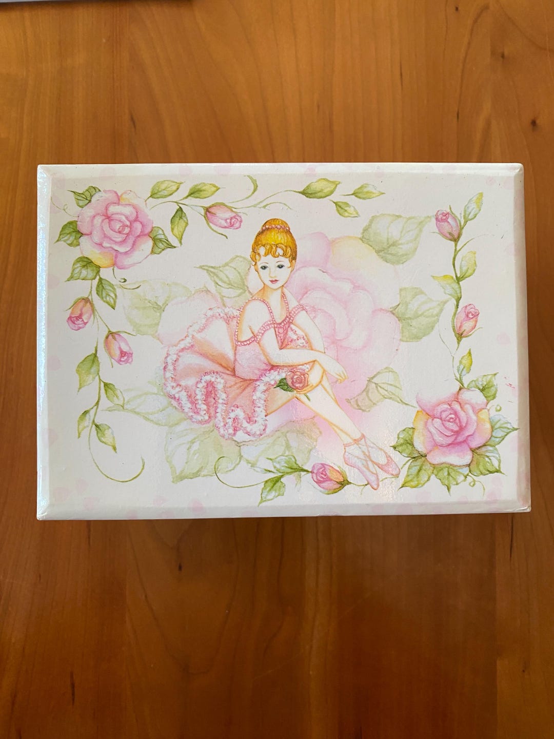 Vintage Kmart Ballerina Jewelry Box/music Box - Etsy