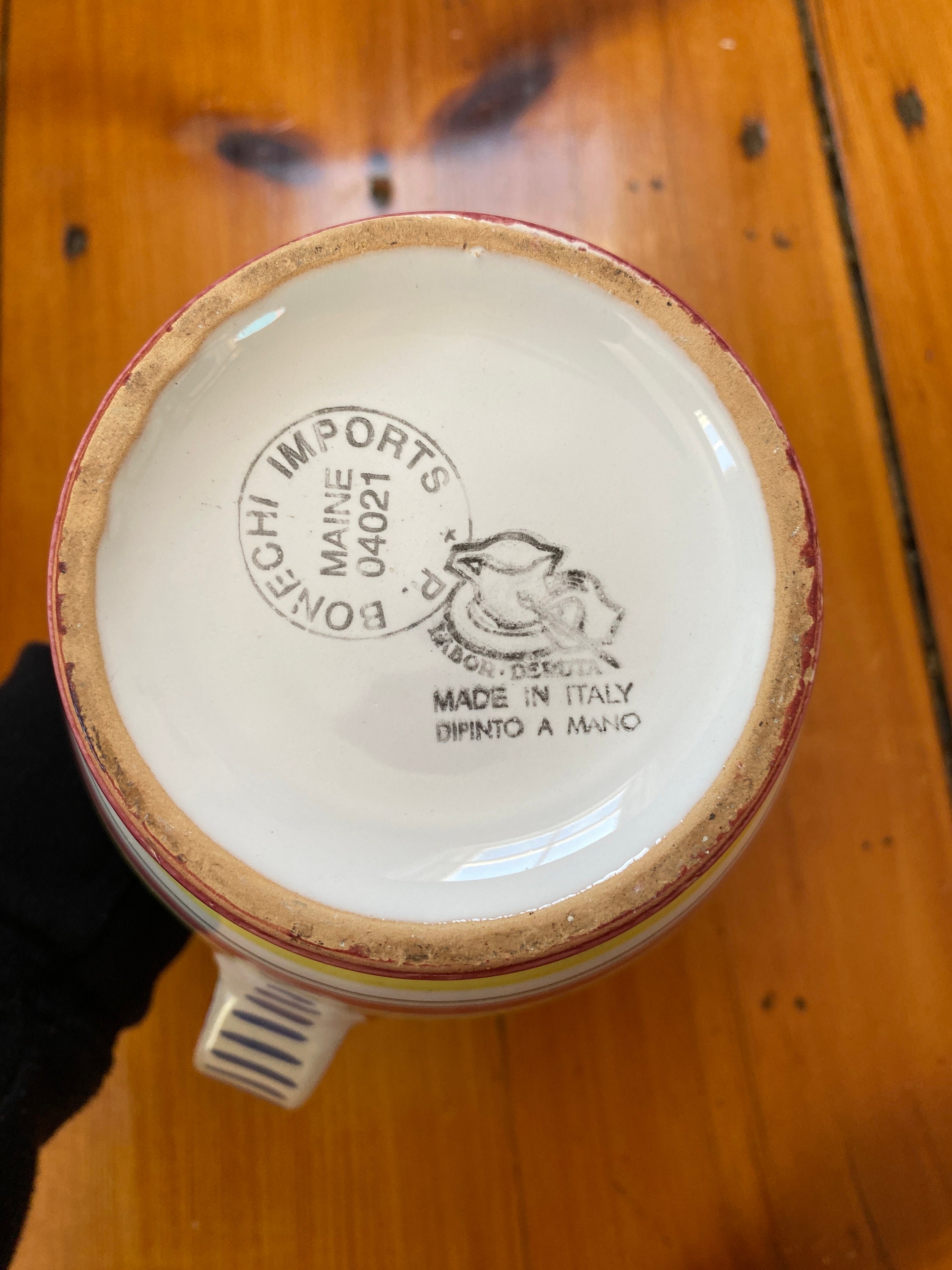 Deruta Italy Red Rooster Pitcher Handmade Pitcher Majolica Pottery - Etsy