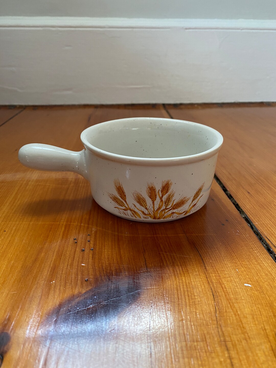 Vintage Main Aisle Collection Stoneware Soup Bowl Buckwheat Pattern ...