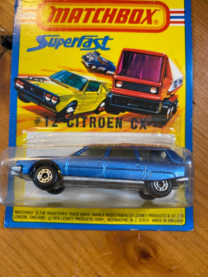 Matchbox Superfast No 12, Citroen CX, Mint Condition in Original Box ...