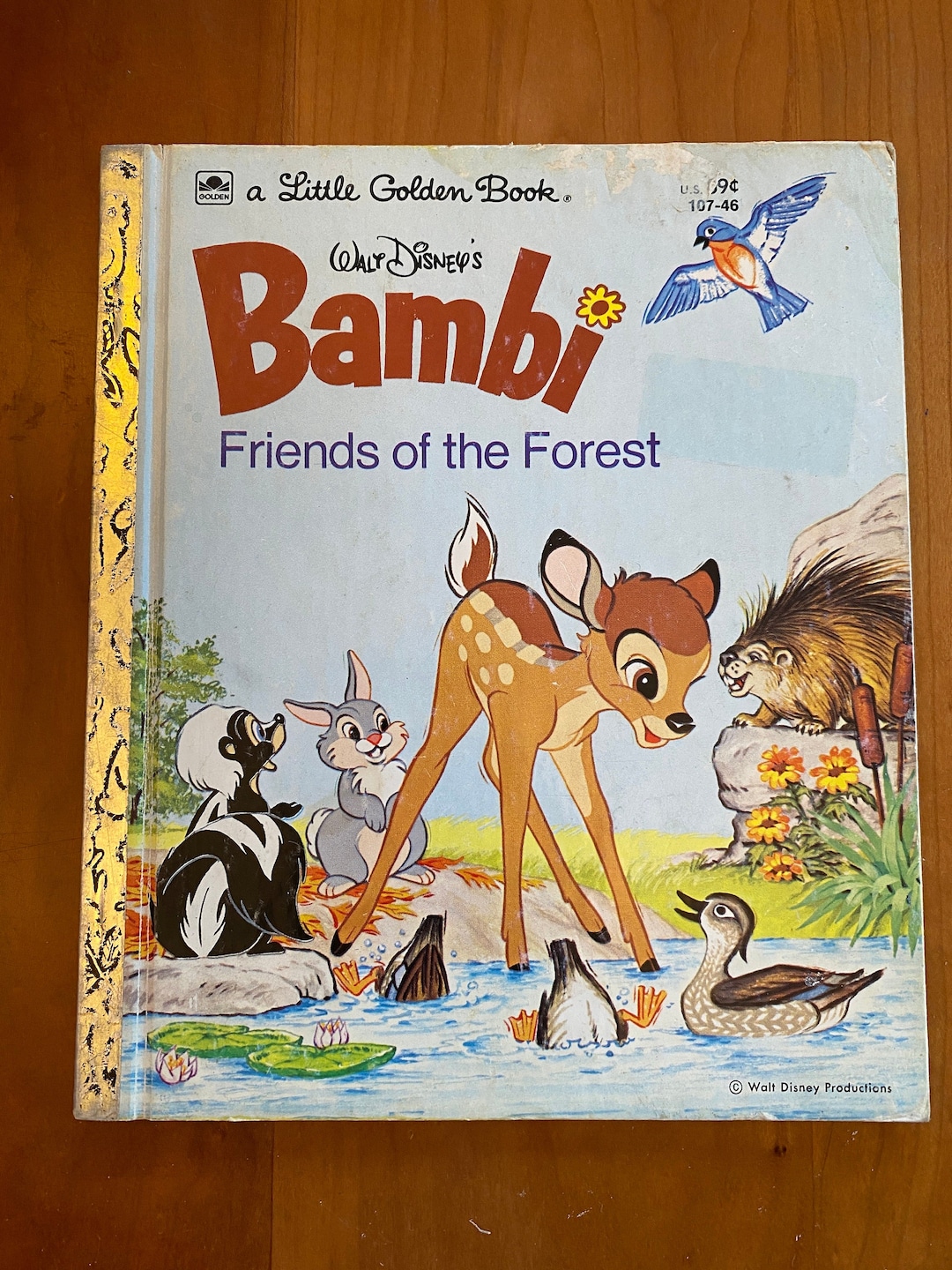 Walt Disney's Bambi Friends of the Forest - Little Golden Book 1975 ...
