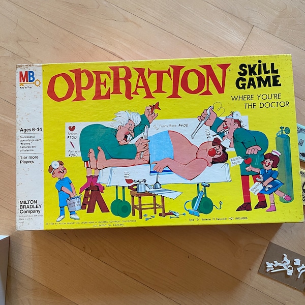 Operation Game Pieces - Etsy