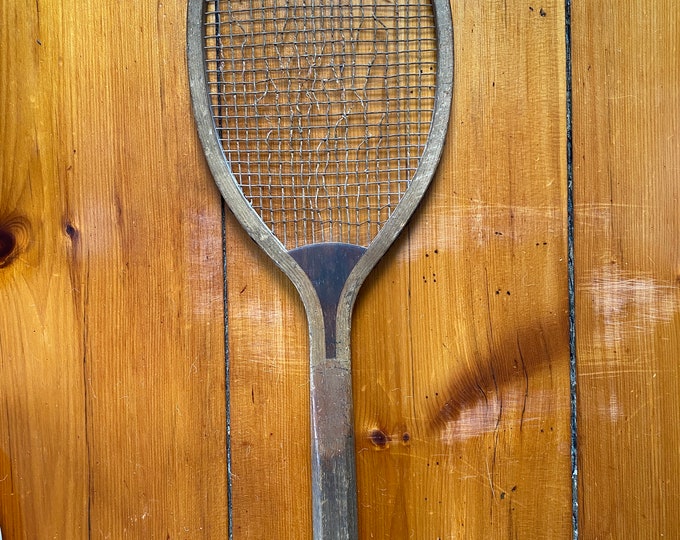 Rare 1960s Custom Built Ash Wood Royal Tennis Racket - Etsy