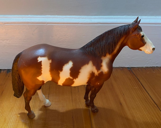 Vintage Breyer Horse Yellow Mount Paint Horse 1970s Collectible - Etsy