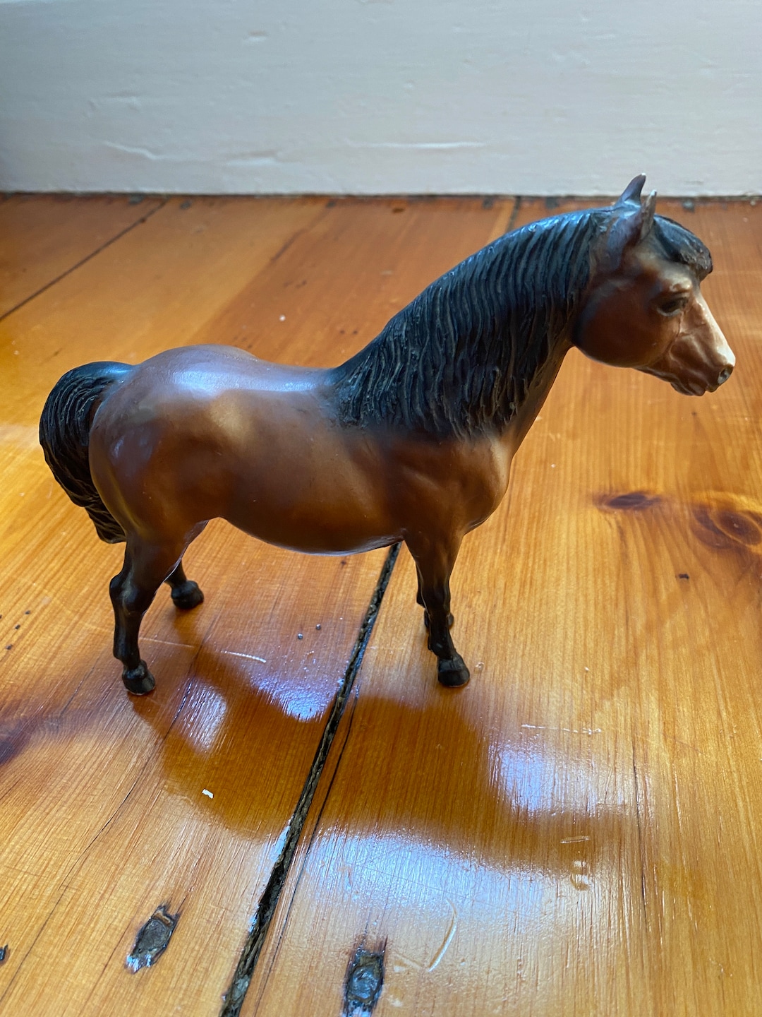 Vintage Breyer Horse - Bay Shetland Pony - 1970s Collectible - Etsy