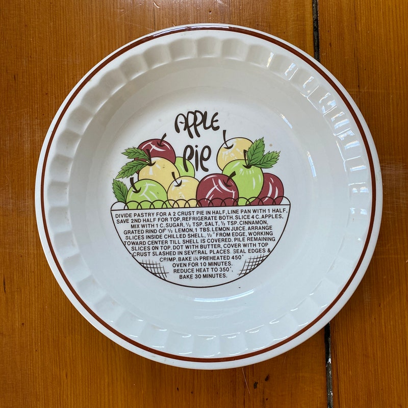 Ceramic Pie Plate - Etsy