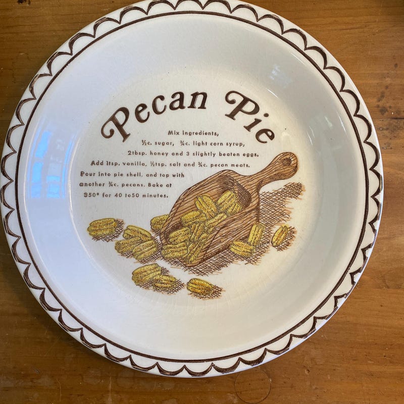 Ceramic Pie Plate - Etsy