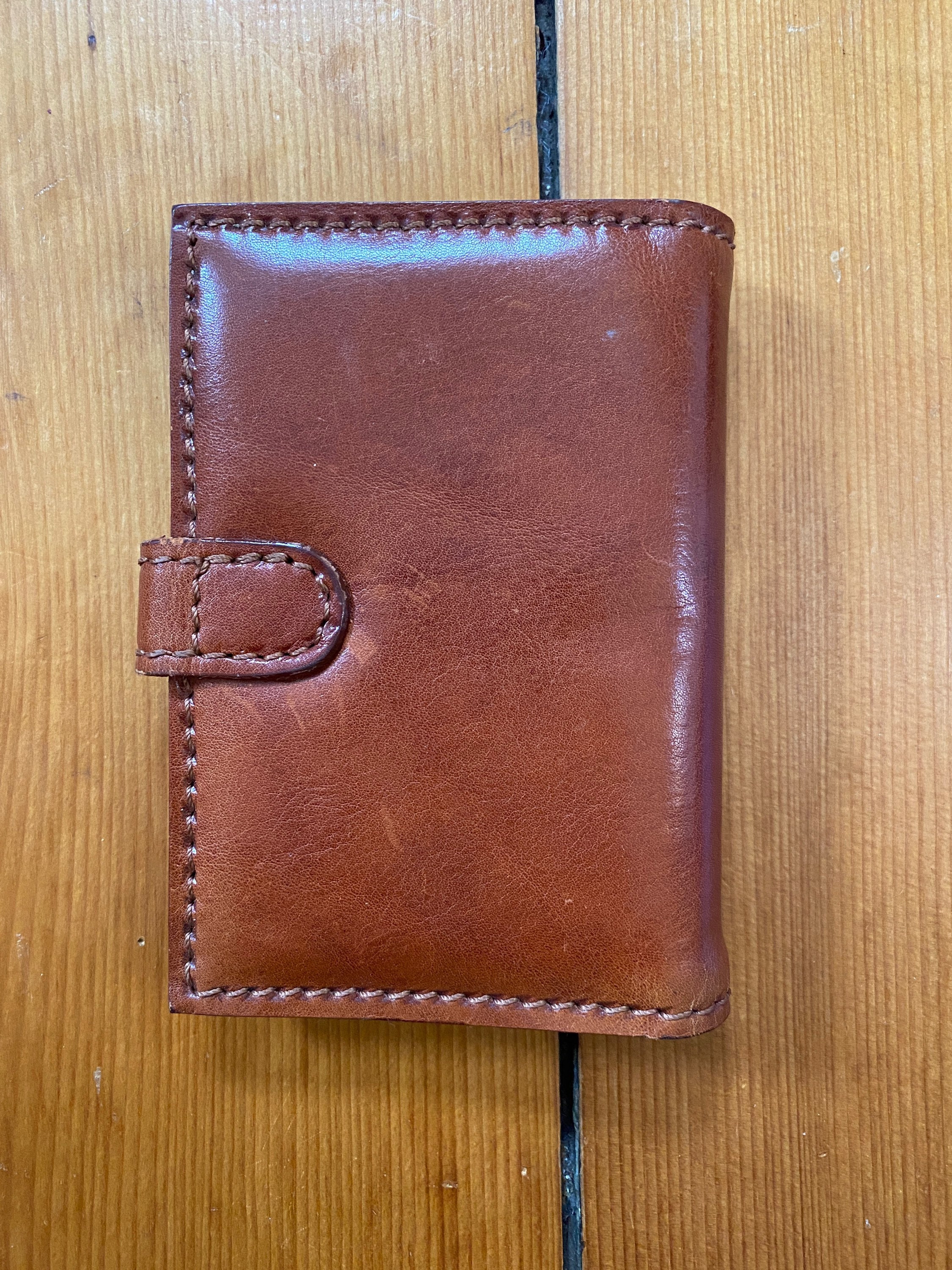 Vintage Italian Leather Ringed Binder Cover Florentine Leather Filofax ...