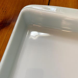 Vintage Pyrex Aqua Blue Square Casserole Dish 8" Baking Pan 222 ...