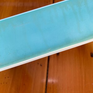Vintage Pyrex Aqua Blue Square Casserole Dish 8" Baking Pan 222 ...