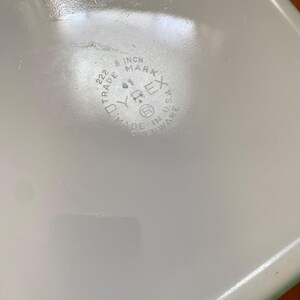 Vintage Pyrex Aqua Blue Square Casserole Dish 8" Baking Pan 222 ...