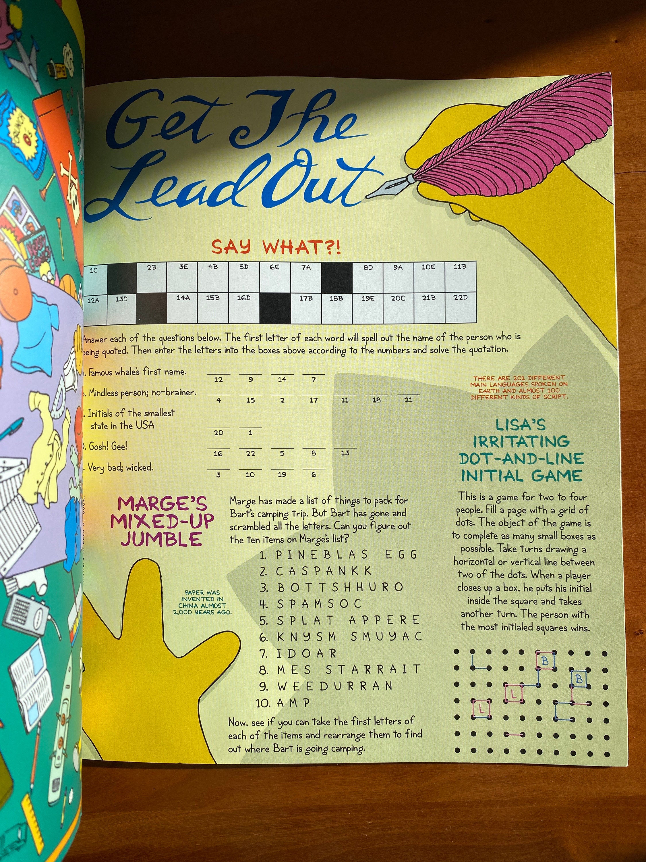 The Simpsons Fun in the Sun Book 1992 Harper Perennial Like New - Etsy