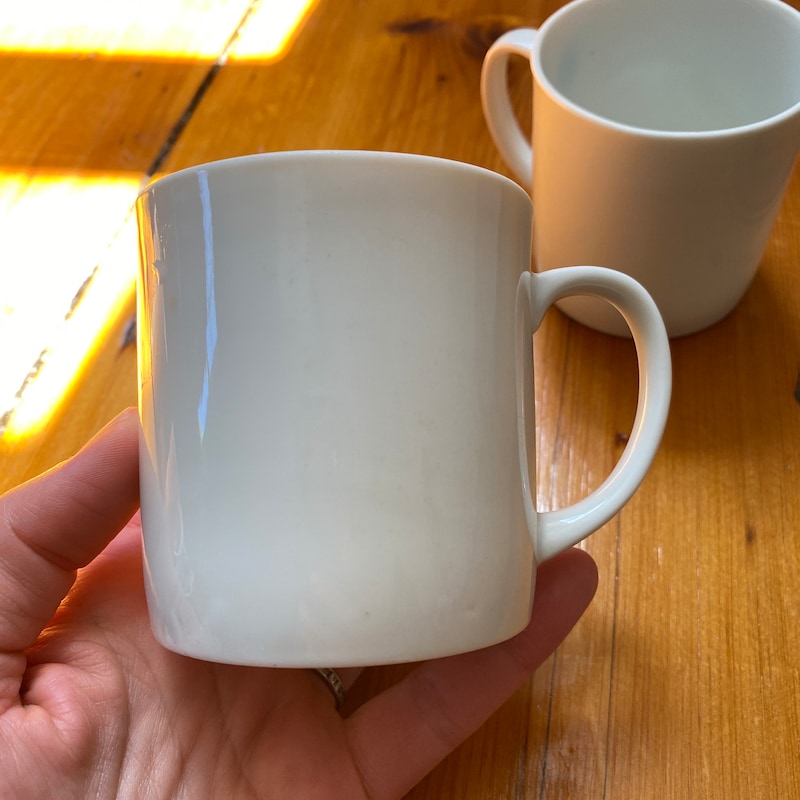Bone China Coffee Mug Set - Etsy