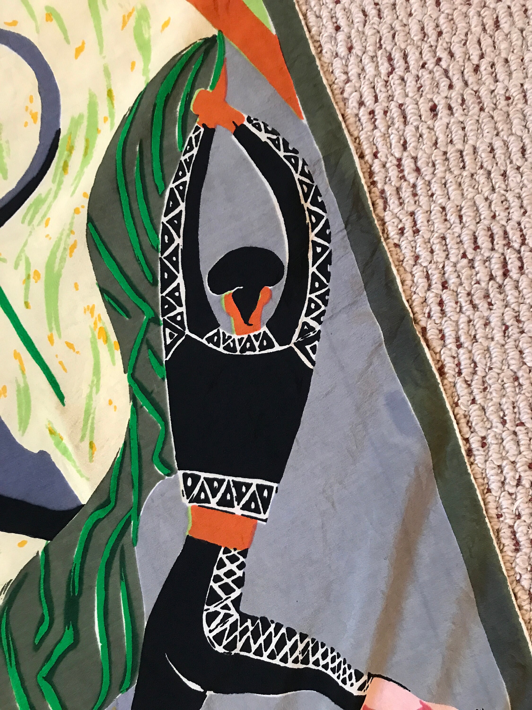 Rare Fletcher Martin Silk Bullfight Scarf Vintage Silk Scarf - Etsy