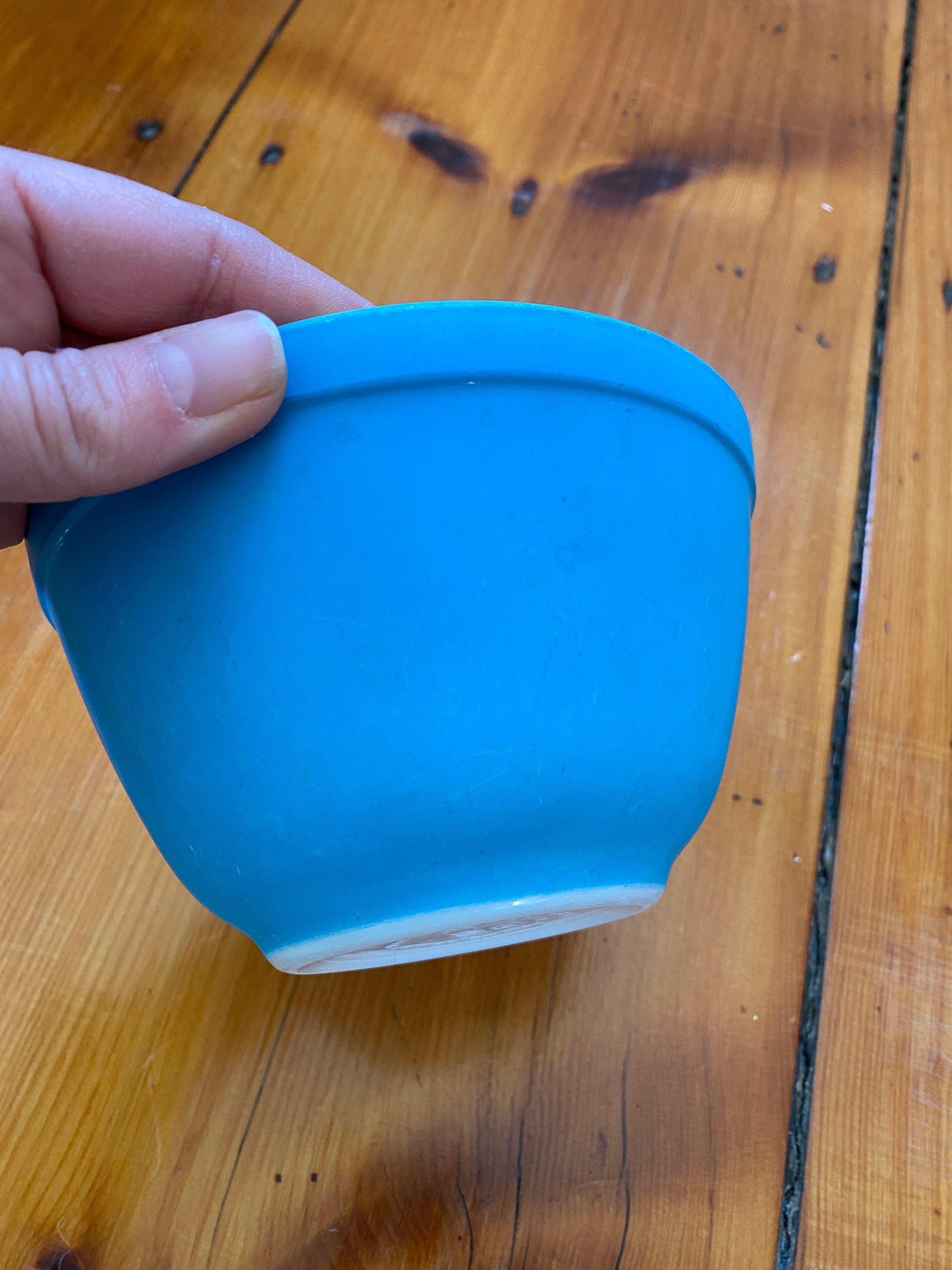 Vintage Pyrex Mixing Bowl Robin's Egg Blue Bowl Half Pint Bowl - Etsy