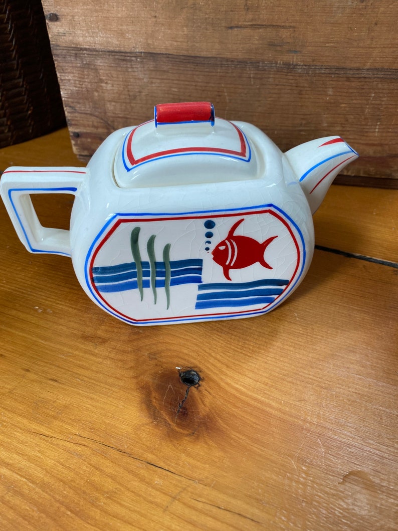 RARE Japanese Stackable Tea Set Art Deco Teapot Three - Etsy