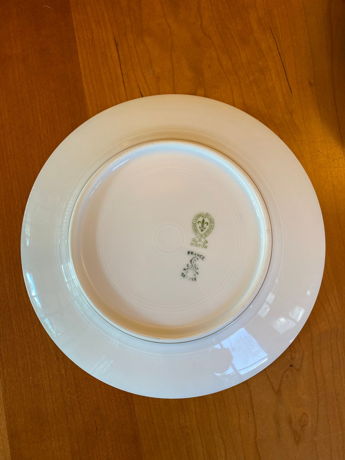 Richard Briggs Co. Boston Roses and Gilt 7.25 Dessert - Etsy