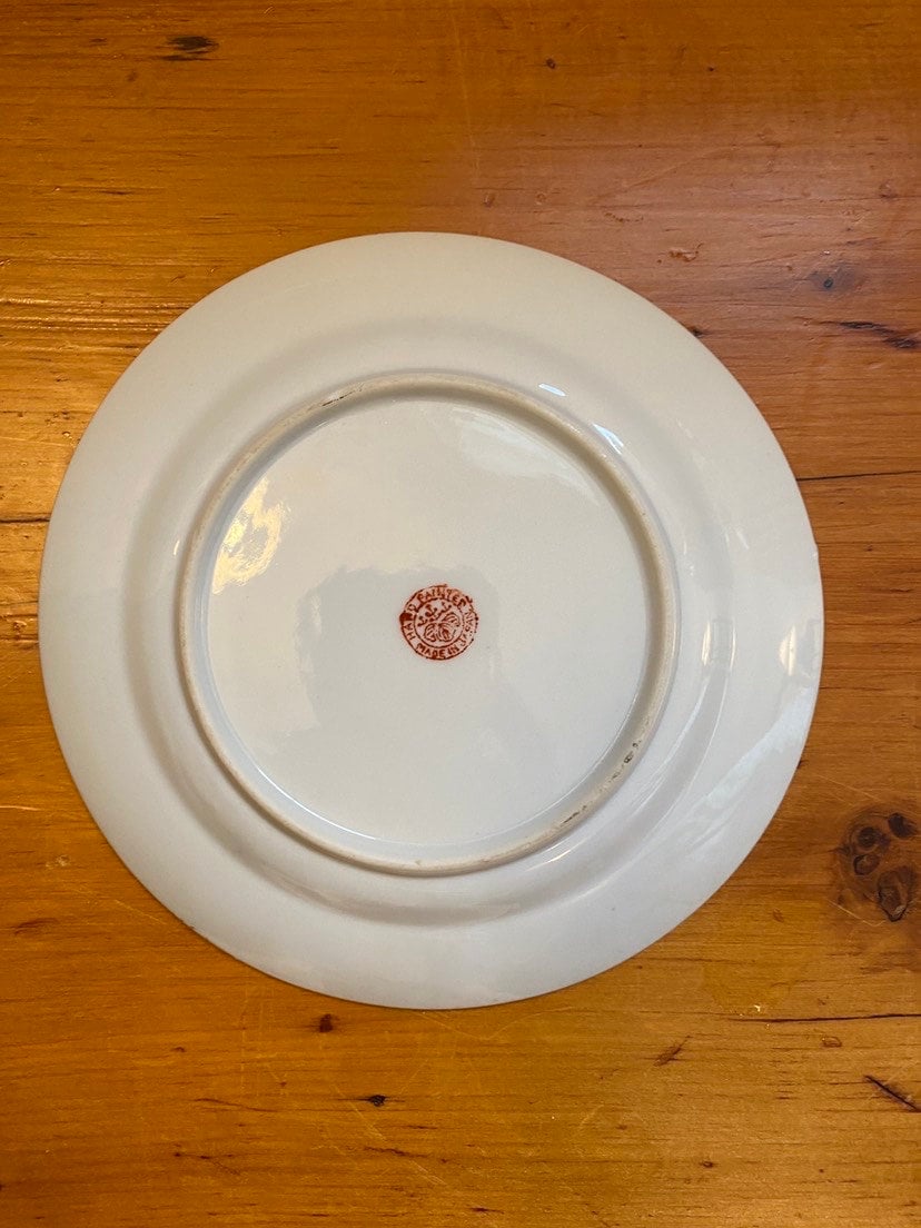 Vintage Hand Painted Japanese Porcelain Plate Hand Painted Made in ...