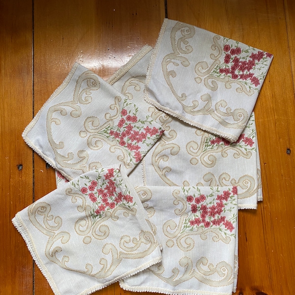 Vintage Napkins - Etsy