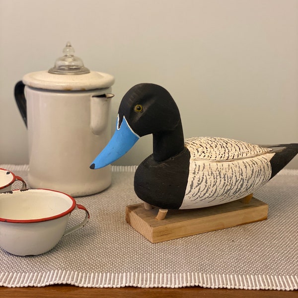 Blue Bill Duck Decoy - Etsy