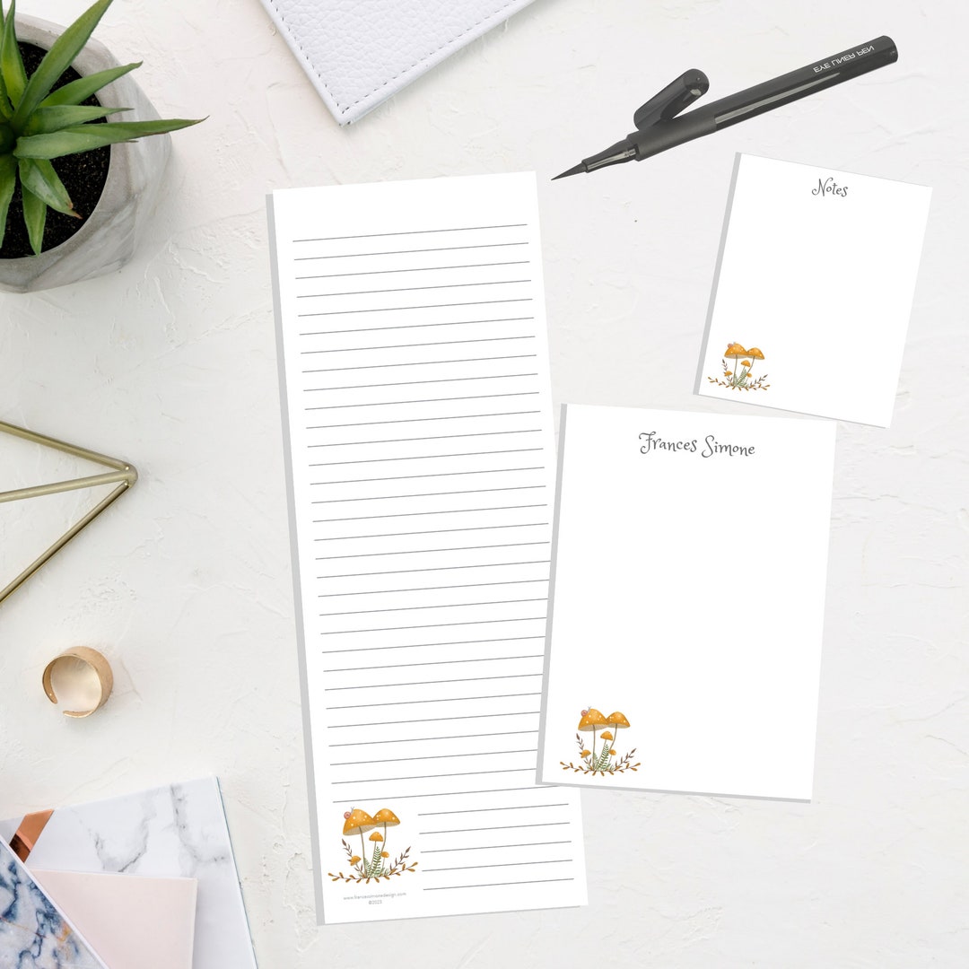 Note Pads to Do List, Grocery List Notepad, List Stationery, Teacher ...