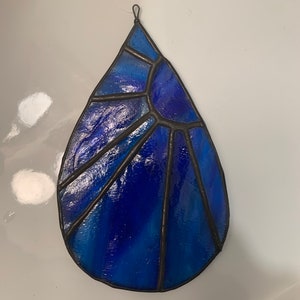 Teardrop Stained Glass - Etsy