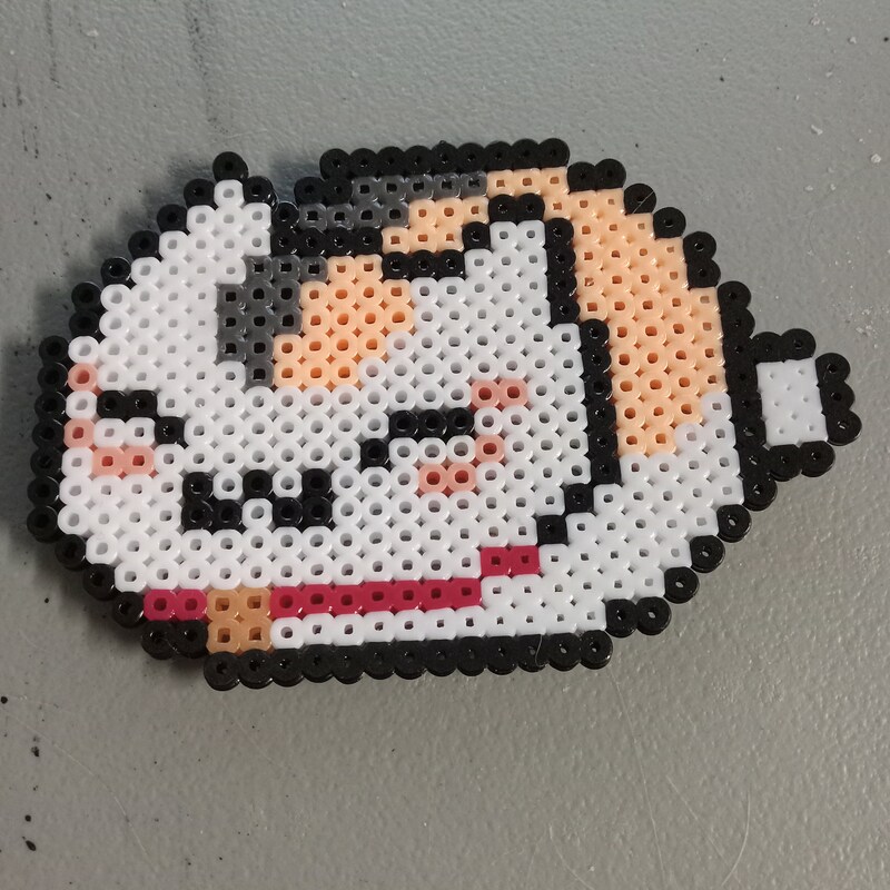 Perler Bead Cat - Etsy