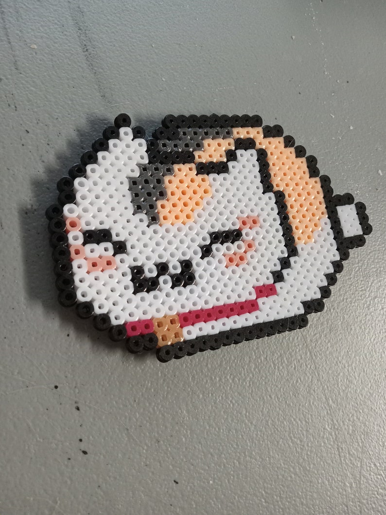 Large Cat Perler Bead Art - Etsy