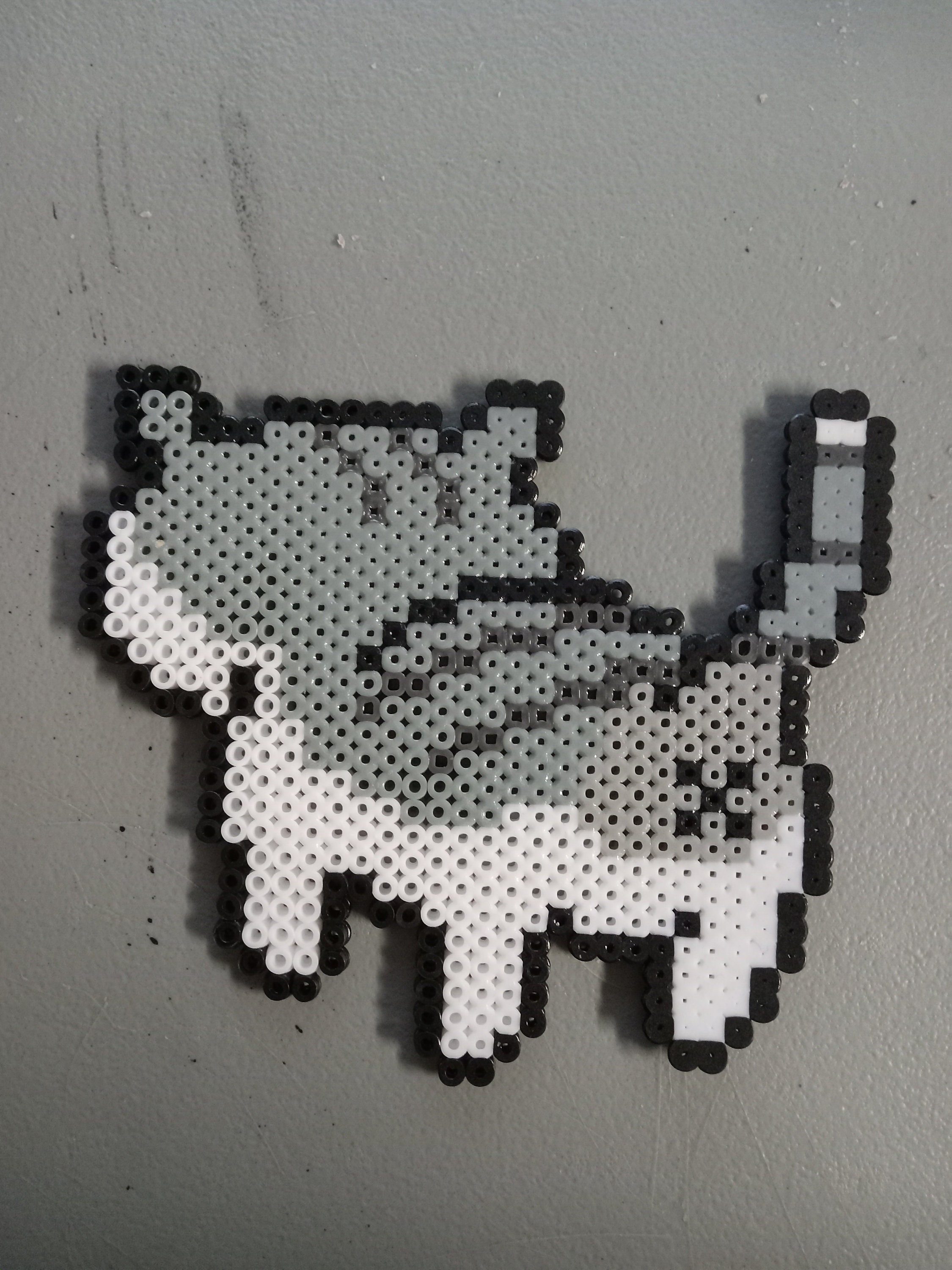 Large Cat Perler Bead Art - Etsy