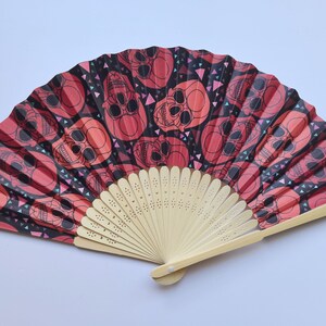 Customized Handmade Paper Fan Party Fan Christmas Fan Halloween Fan ...