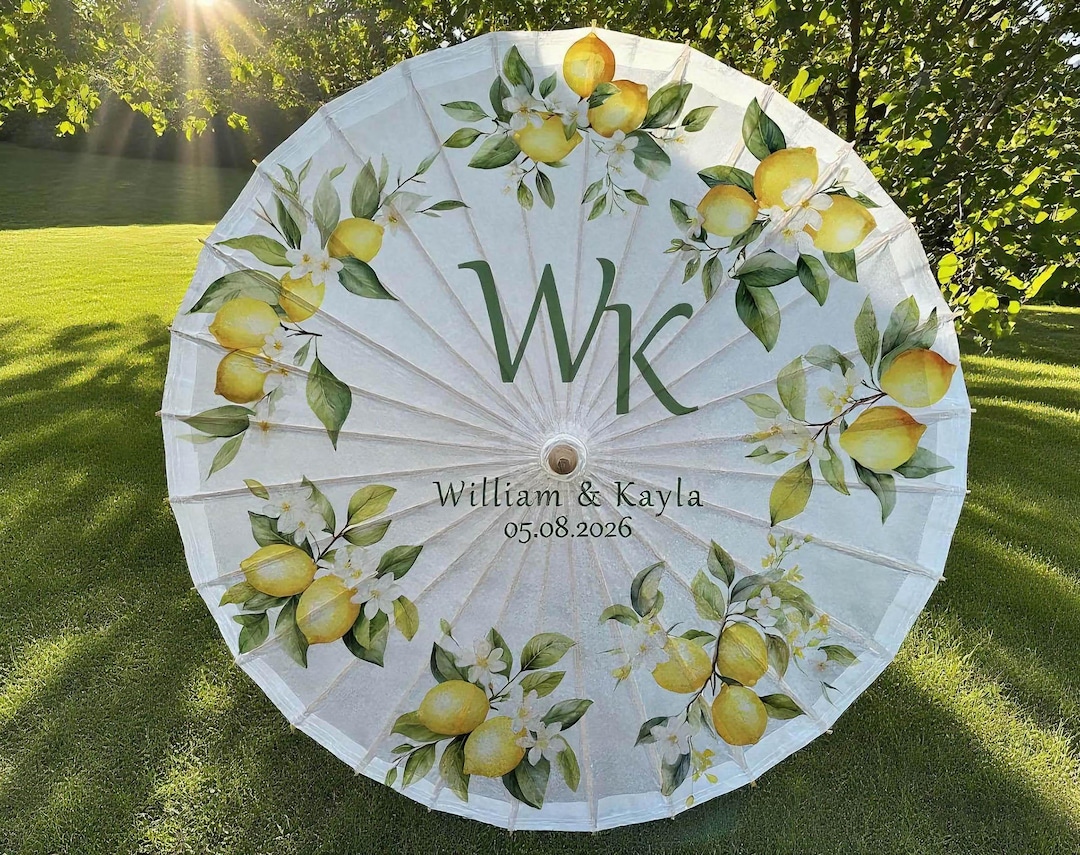Personalized Custom Retro Style Parasols,outdoor Wedding Parasols ...