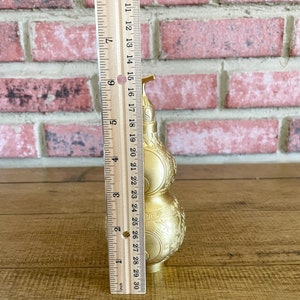 Brass Wu Lou Chinese Gourd Feng Shui Hu Lu Decorations Calabash for ...