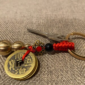 Brass Wu Lou Keychains Chinese Gourd Feng Shui Hu Lu Decorations ...