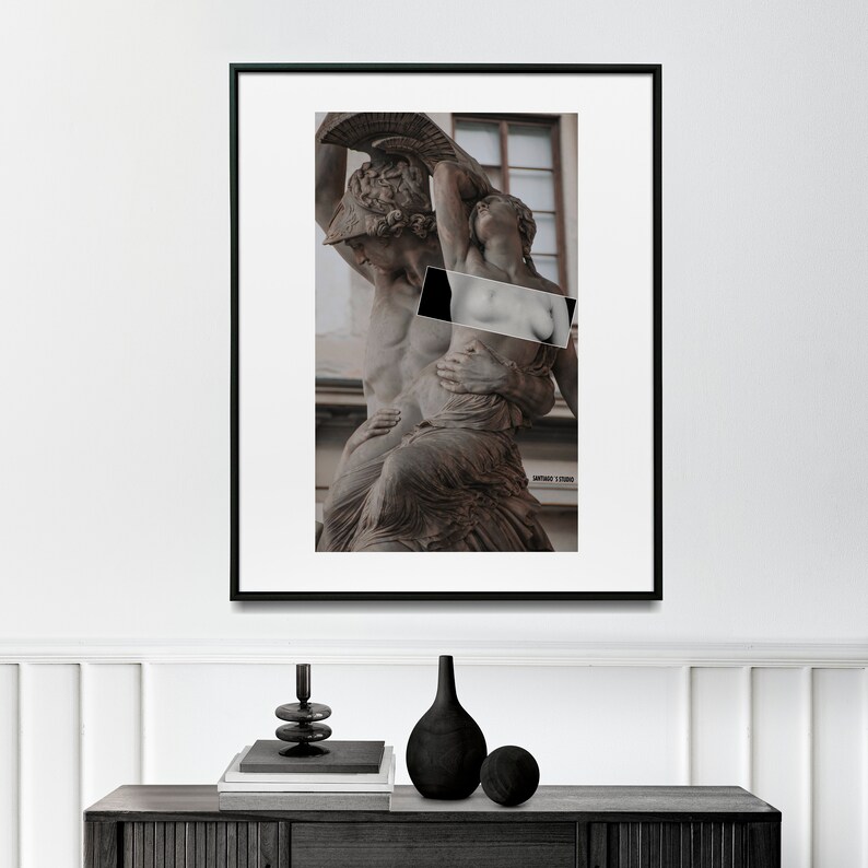 Home Decor,statue Poster,david Statue,mythology Art,modern Art,wall Art ...