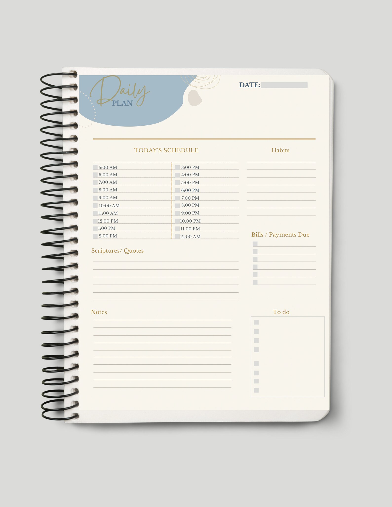 Christian Digital/printable Planner | PNG and PDF Download Options ...