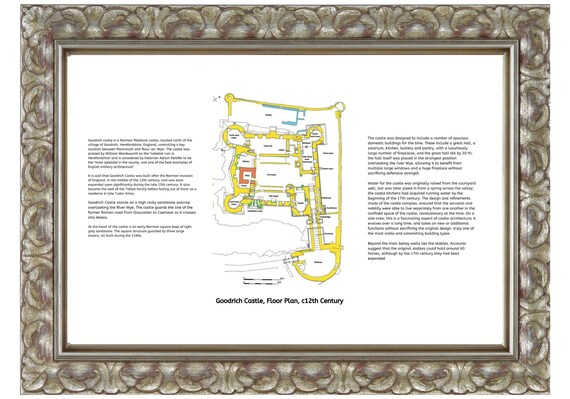 Harlech Castle Floor Plan