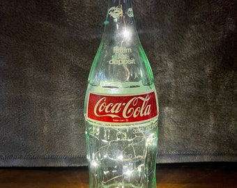 Coca Cola | Night Light | Perfect for Man Cave | Retro Coca Cola Bottle ...