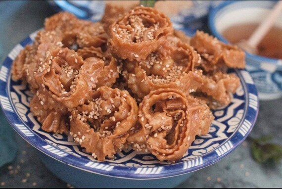 Moroccan Shabakia Sweet Handmade Shebbakia | Etsy