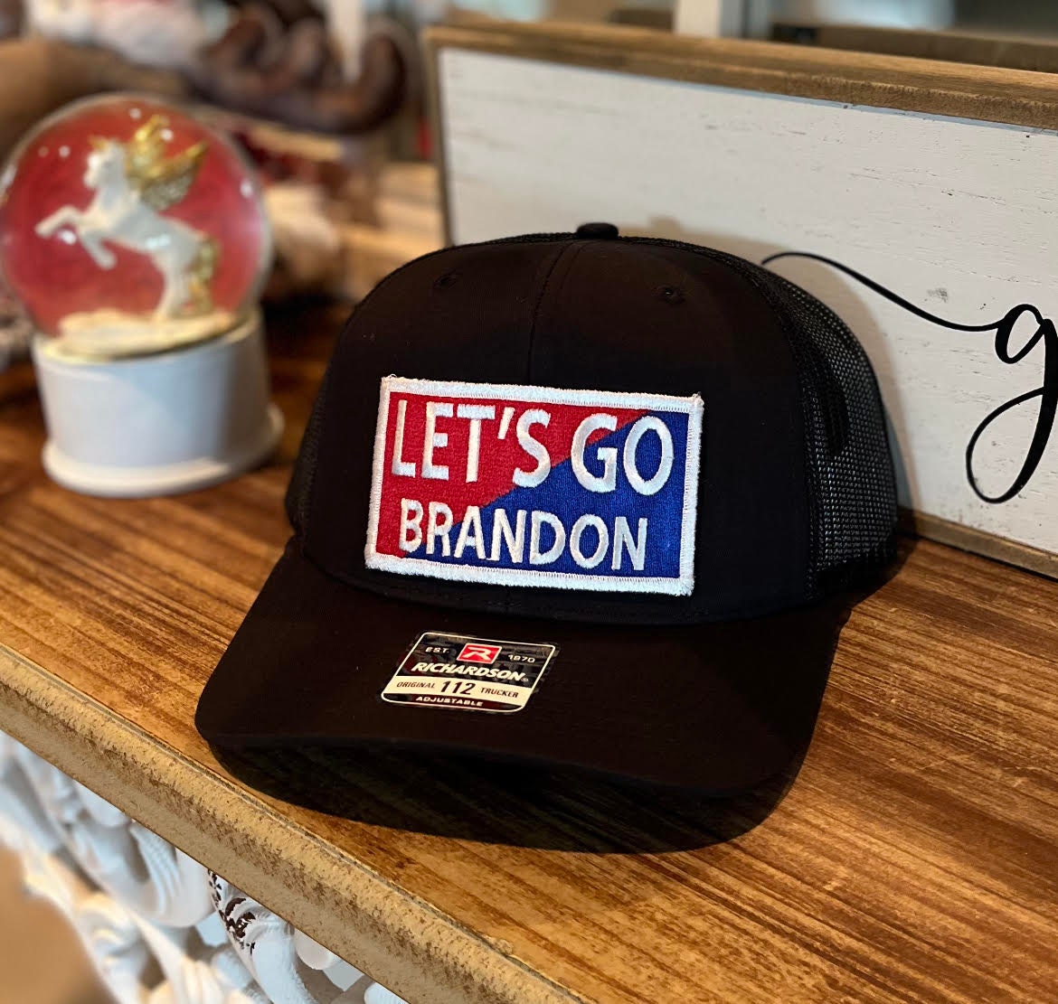 Let's Go Brandon Patch Hat - Etsy