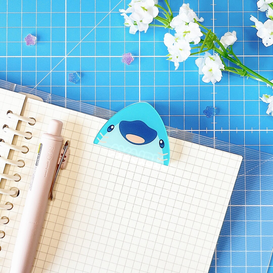 Shark Acrylic Clip 2 Inch Clear Acrylic, Binder Clip, Cute, Paper ...