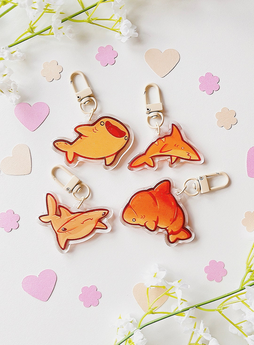Bread Sharks Acrylic Charms NEW: Hammerbread Shark - Etsy New Zealand