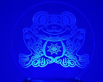Frog Night Light for Tables - Etsy