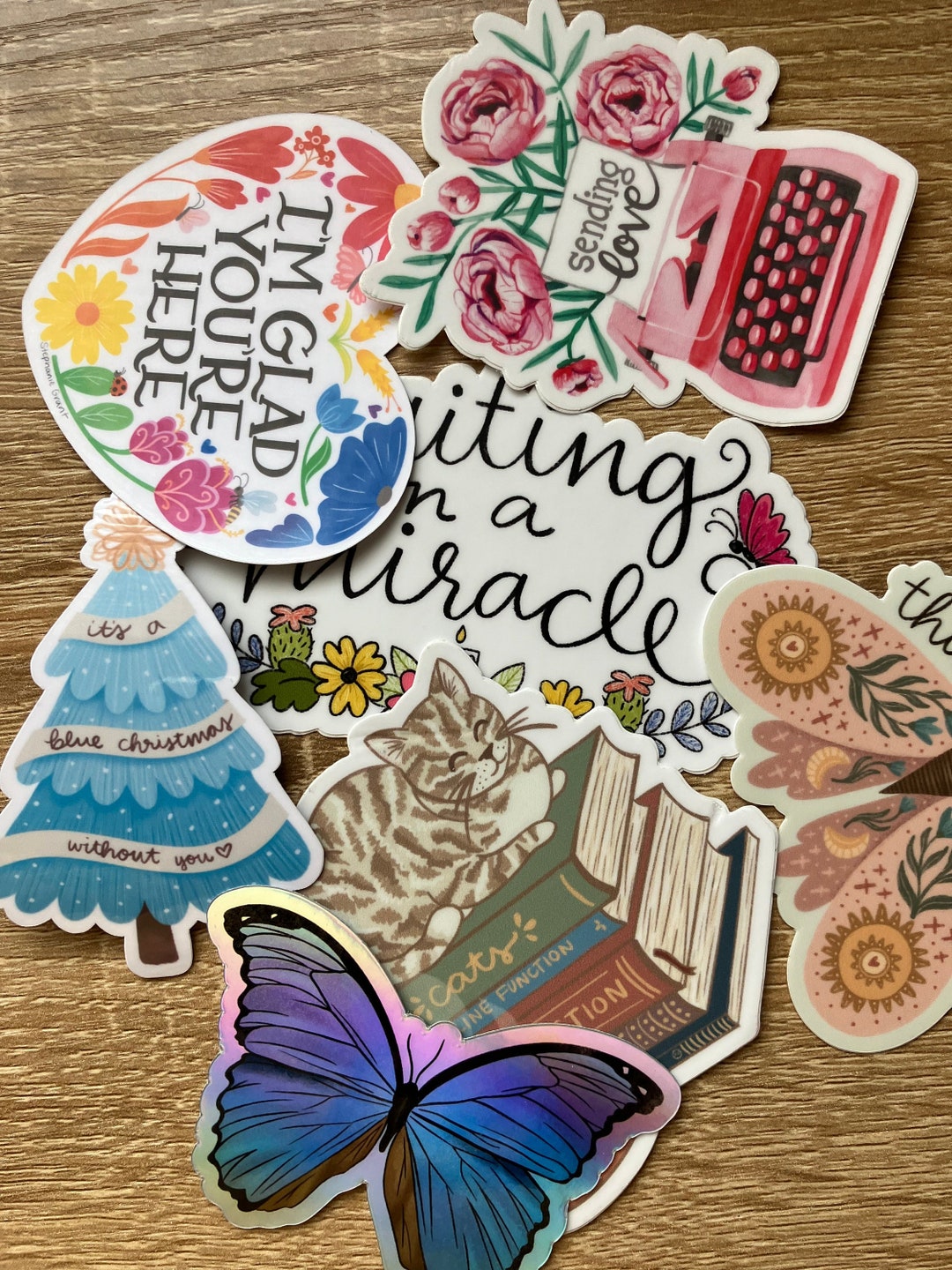 Sticker Grab Bag With 3 Random Unique Weatherproof Water Resistant ...