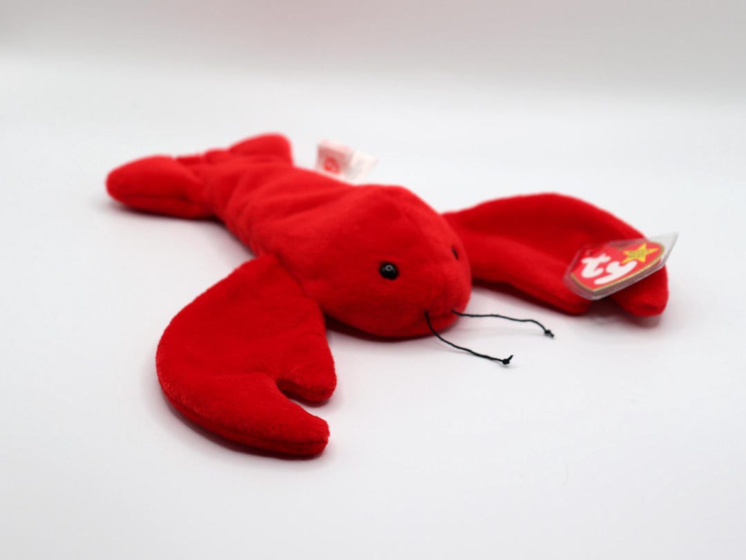 Ty Beanie Baby "pinchers" the Red Lobster (1993) - Perfect for Children ...